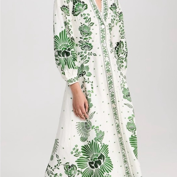 FARM Rio | Dresses | Farm Rio Forest Soul Off White Maxi Dress | Poshmark